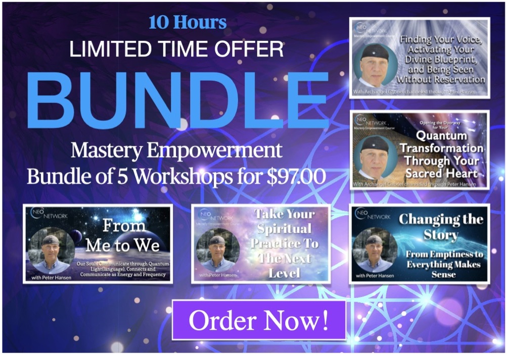 Courses and Workshops - Peter Hansen Psychic Angelic Channeler and Mentor